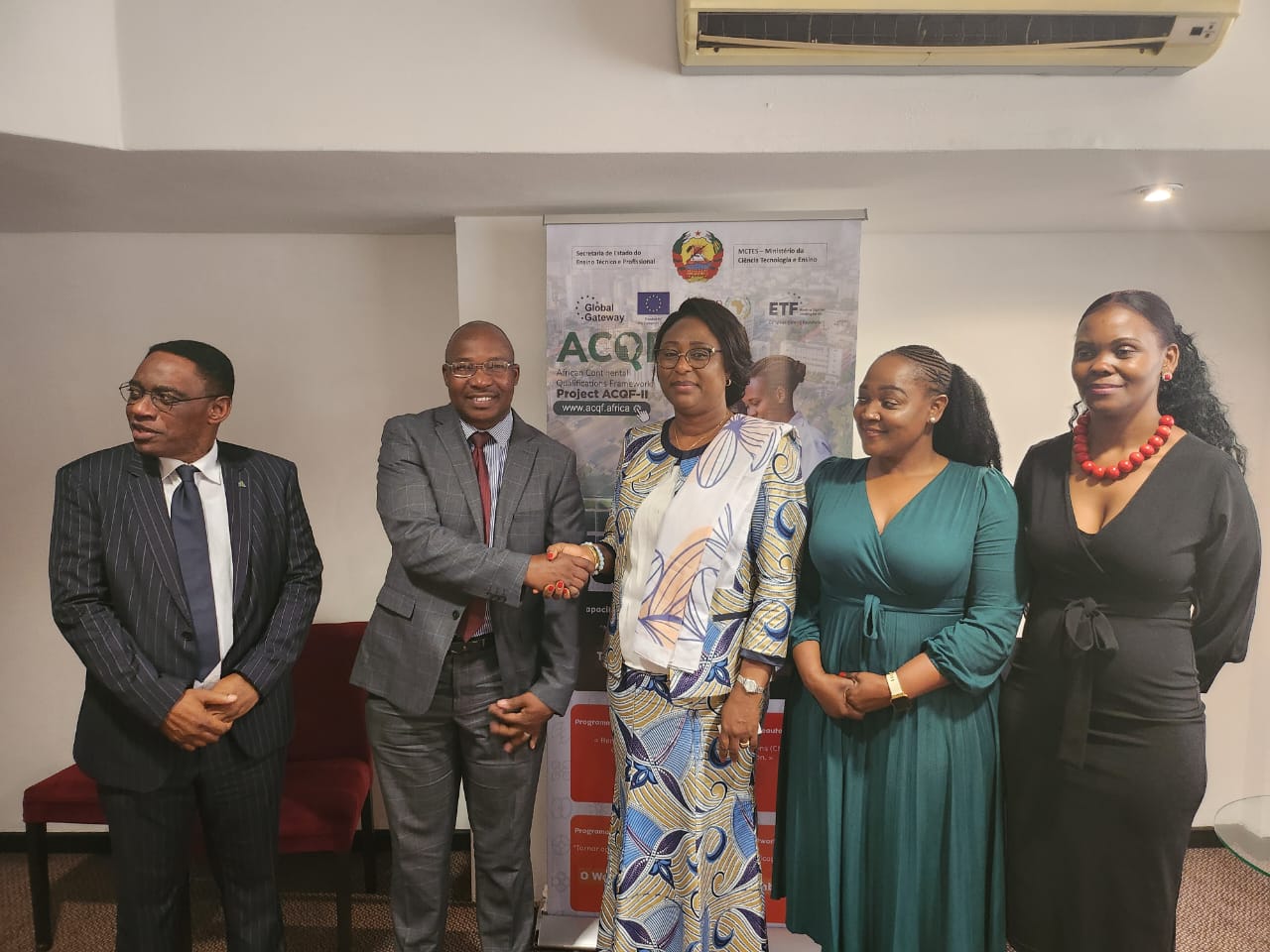 Memories: Minister TVET RD Congo and Eswatini team — ACQF